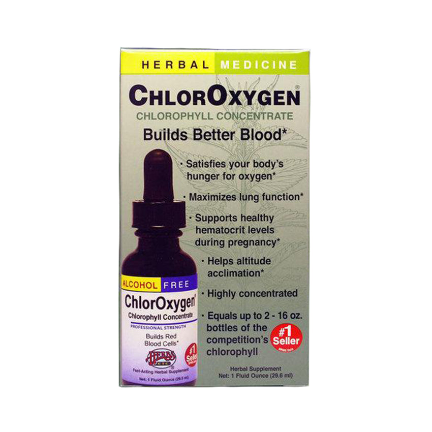 Herbs Etc. ChlorOxygen Liquid Unflavored | HSU