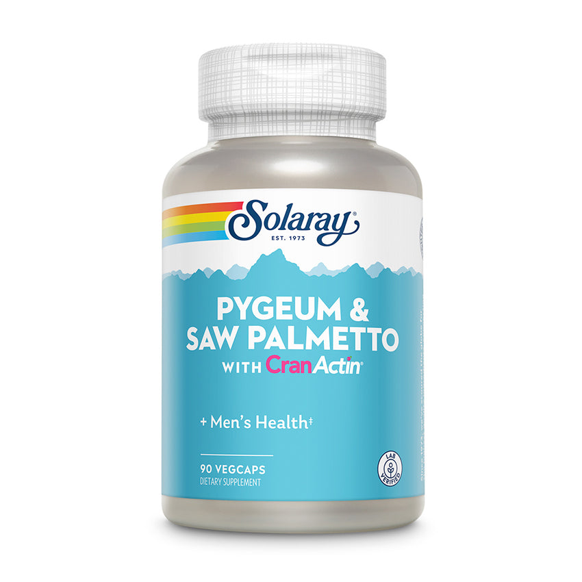 Solaray Pygeum & Saw Palmetto With CranActin - HSU